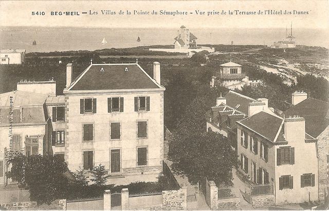 Achat de la Villa Coutanceau. L’épicerie et le Chemin Creux.